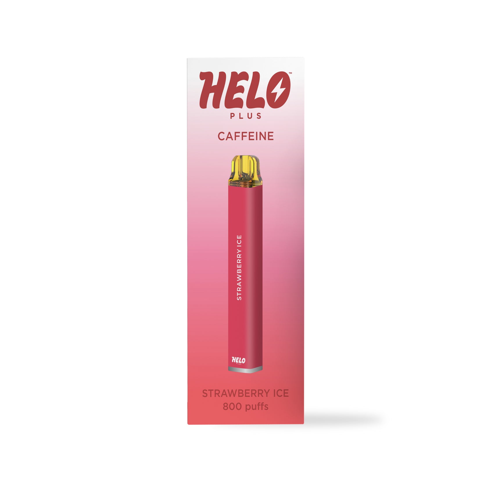 HELO Plus Caffeine Vape | Strawberry Ice Flavor | Nicotine Free – MELO ...