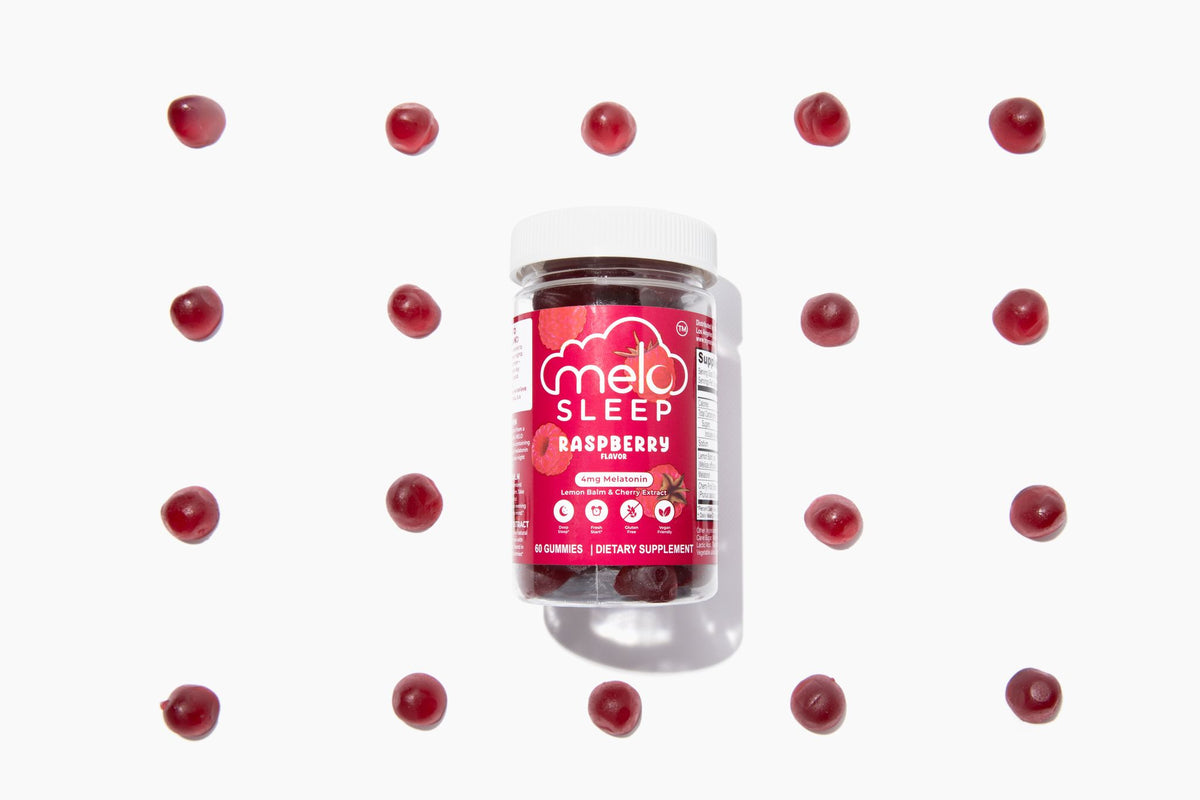 MELO Sleep Gummies - Raspberry (60CT Bottle) | MELO Labs, Inc.