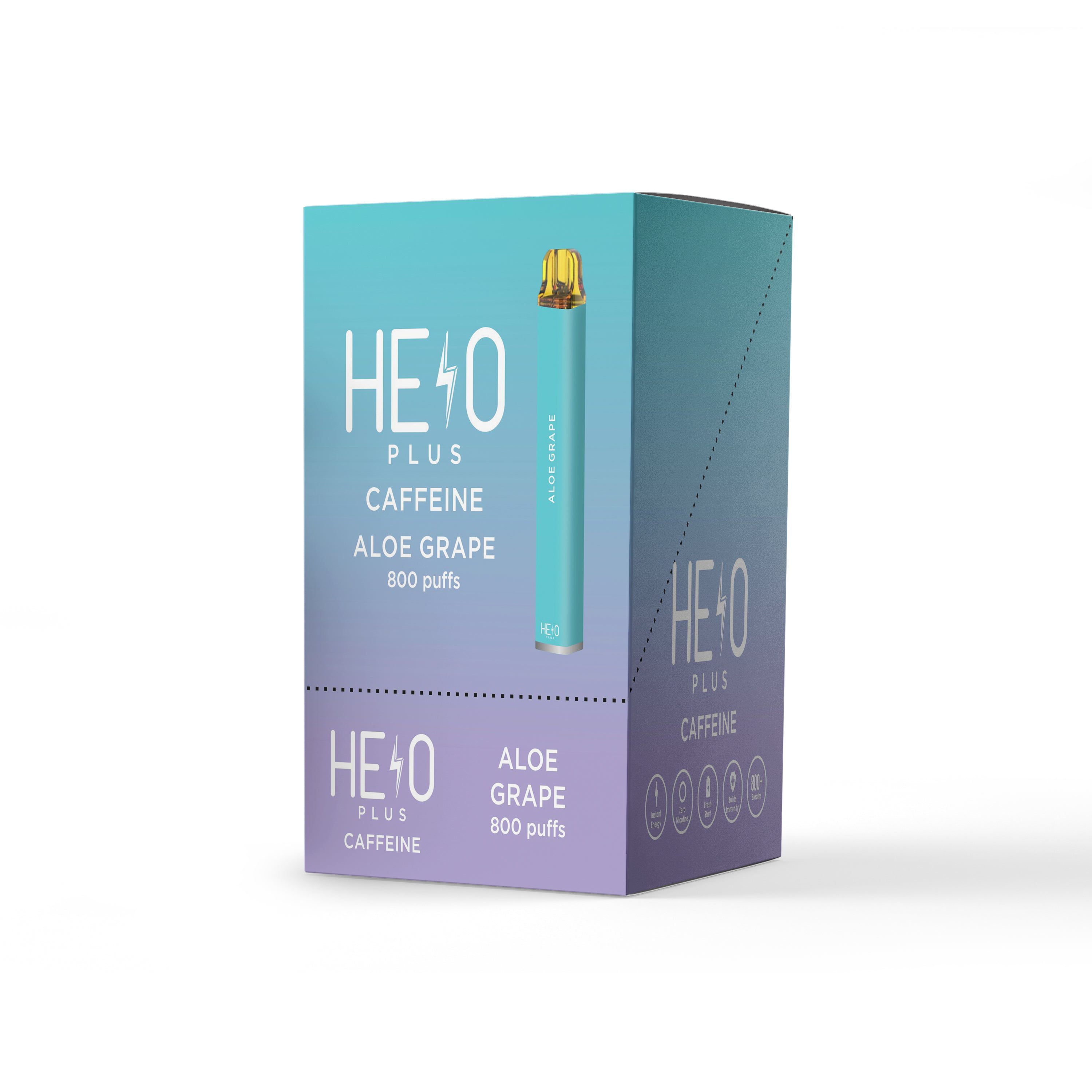 HELO Plus Caffeine Vapes — Weeks of Energy in a Pocket-Sized Package ...