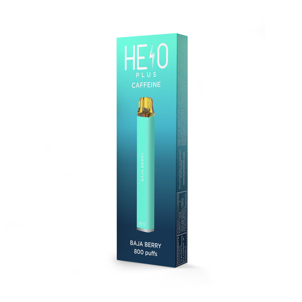HELO Plus Caffeine Vapes — Weeks of Energy in a Pocket-Sized Package ...